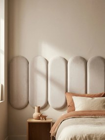 Sinsay - Čalouněné stěnové panely 2 pack - béžová