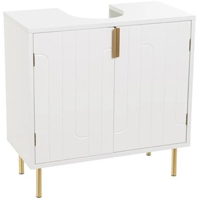 Bílá skříňka pod umyvadlo 60x60 cm – Casa Selección