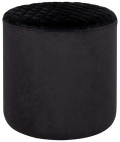 House Nordic Černý pouf EJBY 1501109AA