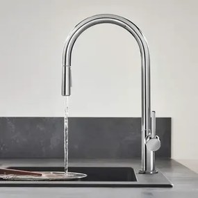Hansgrohe M54 - Dřezová baterie Talis s výsuvnou sprškou chrom