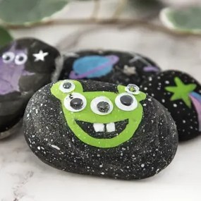 GRAFIX Malování na kamínky: Galaxy / od 5 let