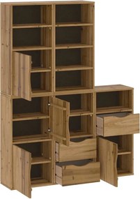 Boční skříňky 5 ks "ODDA" 40x24x79 cm Borovicový masiv 3365360