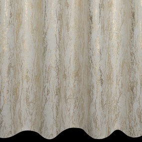 ZATEMŇOVACÍ ZÁVĚS NA KROUŽCÍCH ELISE 140X250 CM BÍLÁ