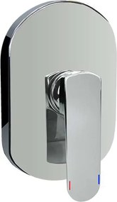 Mereo Mereo, Sprchová podomítková baterie bez přepínače, Mada, Mbox, CBQ60105MB