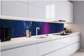 DIMEX | Fototapeta do kuchyně Hvězdokupa KI-420-237 | 420 x 60 cm | modrá, fialová