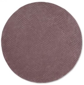 Jednobarevný kruhový koberec Wedgwood Folia 2.0 round mink 38902 - kruh 200 - Brink & Campman