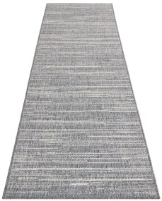 ELLE Decoration, Kusový koberec Gemini 105543 Silver z kolekce Elle – na ven i na doma, 120x170, šedá, chodba / předsíň