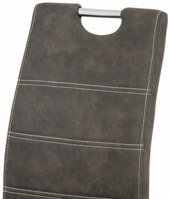 Jídelní židle antracit látka COWBOY HC-483 GREY3