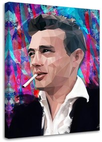 Gario Obraz na plátně Portrét muže s cigaretou v ústech - Cantu Rozměry: 40 x 60 cm
