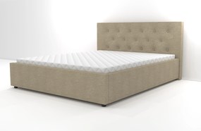 Čalouněná postel "PORTOFINO PULSANTE" - 160 x 200 / Bari / 10 Adel / Bari