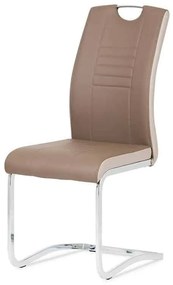 Autronic Jídelní židle DCL-406 LIM - limetková/bílé boky