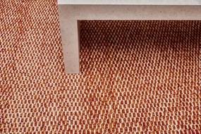 Diamond Carpets India, Ručně vázaný kusový koberec Fire Agate DE 4619 Orange Mix, 80x150, oranžová, ložnice