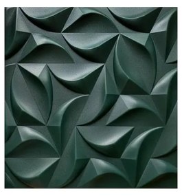 Obklad 3D XPS extrudovaný polystyren Vlnky zelené