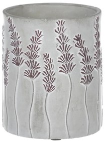 Váza betonová - motiv levandule GD630