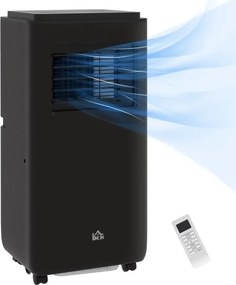 HOMCOM Přenosná klimatizace 9000 BTU | černá