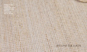 Diamond Carpets India, Ručně vázaný kusový koberec Carin HL 289 Natural, 80x150, béžová, chodba / předsíň