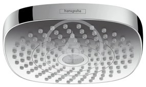 Hansgrohe - Hlavová sprcha, 180 mm, 2 proudy, chrom