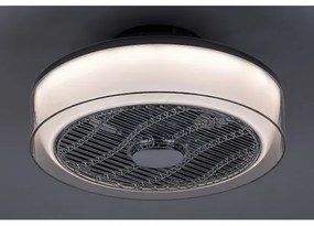 Rabalux - LED Stmívatelné stropní svítidlo s ventilátorem LED/30W/230V + DO