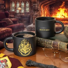 Hrnek Harry Potter - Hogwarts Crest Černá