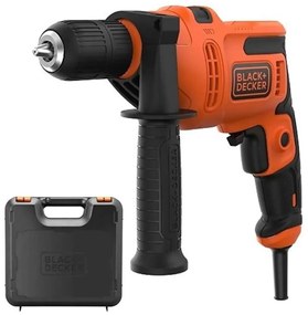BLACK+DECKER - Příklepová vrtačka 500 W BEH200K-QS