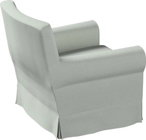 Potah na křeslo IKEA Ektorp Jennylund barva modrá látka pletený vzor