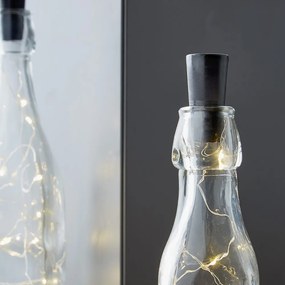 Butlers BOTTLE LIGHT LED Zátka na láhev světlo teplé - bílá