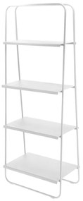 Světle šedý kovový regál 29x141 cm A-Bookshelf – Zone