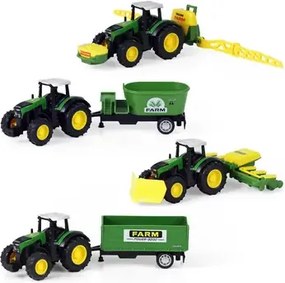 RAPPA Traktor kovový s vlečkou / od 3 let
