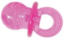 Zolux S.A.S. Hračka pes dudlík  POP PACIFIER velikost: 10cm, Varianta: růžová