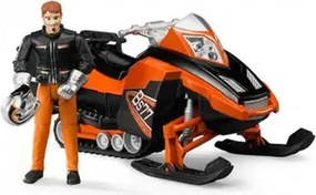 Bruder 63101 Sněžný skútr s řidičem / 1:16 / od 3 let