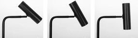 Toolight, LED podlahová lampa APP965-1F, černá matná, OSW-04050