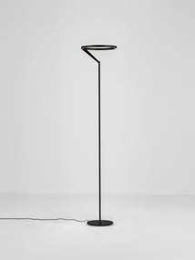 Matně černá hliníková LED stmívatelná stojací lampa (výška 168 cm) Tilia – Nova Luce