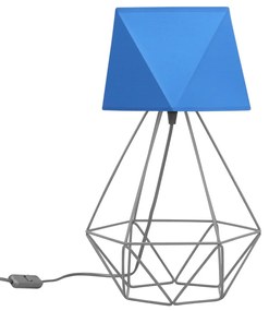 Stolní lampa DIAMOND, 1x textilní stínítko (výběr z 10 barev), (výběr ze 3 barev konstrukce), D