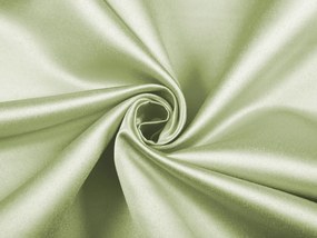 Biante Saténový běhoun na stůl polyesterový Satén LUX-025 Olivově zelený 35x180 cm