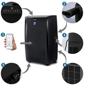 Klimatizace 14000 BTU Berdsen BD-581 s energetickou účinností a moderním designem