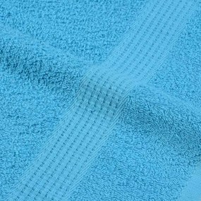 Ručníky FROGN 10 ks tyrkysové 100x150 cm 360 g/m² 136982