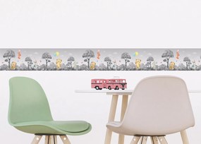Dětská samolepící bordura na zeď Medvídek | 5 m x 13.8 cm | DWBD8171