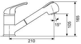 Baterie Sinks Capri 4 S, béžová