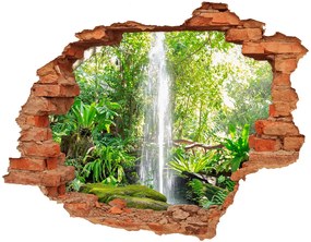 Wallmuralia Samolepící díra na stěnu nálepka Vodopád 90x70 cm