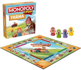 HASBRO Desková hra MONOPOLY Junior Farma CZ wm04483