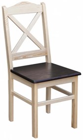 dřevěná jídelní židle z masivního dřeva borovice KRZ-O4 metdrew