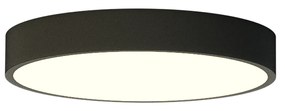 ACB Iluminacion Stropní LED svítidlo LONDON, ⌀ 40 cm, 22W, CRI90 Barva: Černá, Teplota světla: 3000K - teplá bílá, Stmívání: Casambi