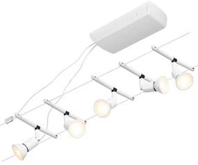 Paulmann 94458 - SADA 5xGU5,3/10W Bodové svítidlo SALT 230V bílá