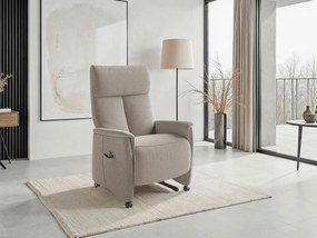 XXXLutz RELAXAČNÍ KŘESLO, textil, šedohnědá Sit & More - Online Only křesla & taburety - 000144032452