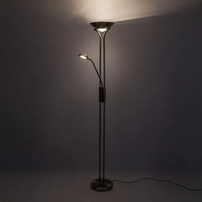 Brilagi - Stmívatelná stojací lampa SCARLETT 1xR7s/230W/230V + 1xG9/40W bronzová