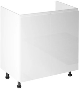 Kuchyňská linka ASPEN b | 300x230 cm | zásuvky METALBOX | SOKL v CENĚ | bílá lesk