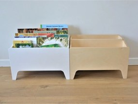 Wamm Cosy Room Dřevěný Montessori regál na knihy a hračky Zvolte barvu: Bílá