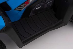 LEAN CARS Čtyřkolka na akumulátor JC915, modrá
