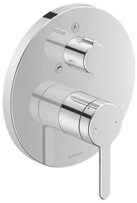Duravit C.1 - Vanová baterie pod omítku, pro 2 spotřebiče, chrom C15210012010