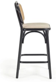 Barová židle enairod 65 cm černá MUZZA